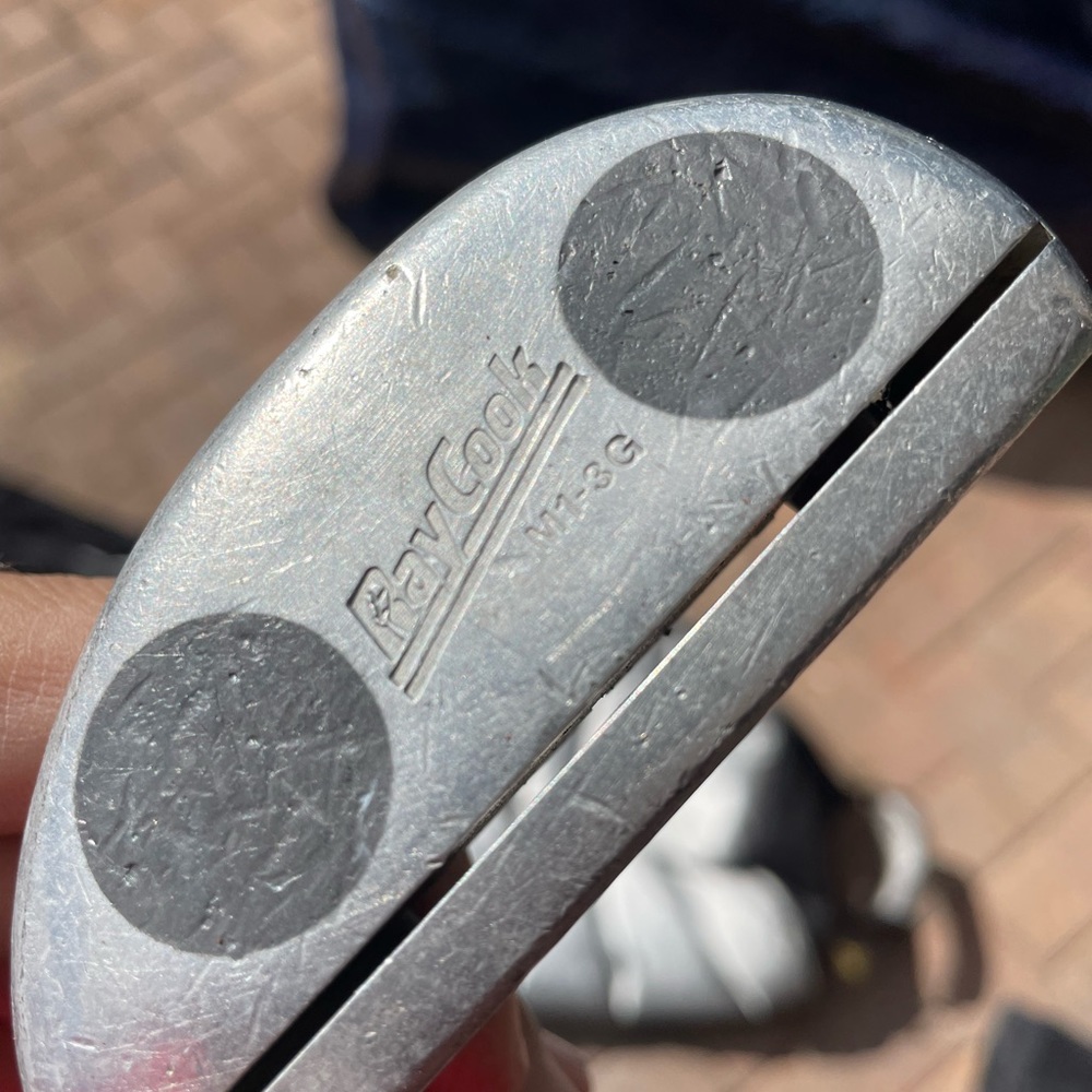 Ray Cook Vintage Golf Putter In Rh Steel - Gem